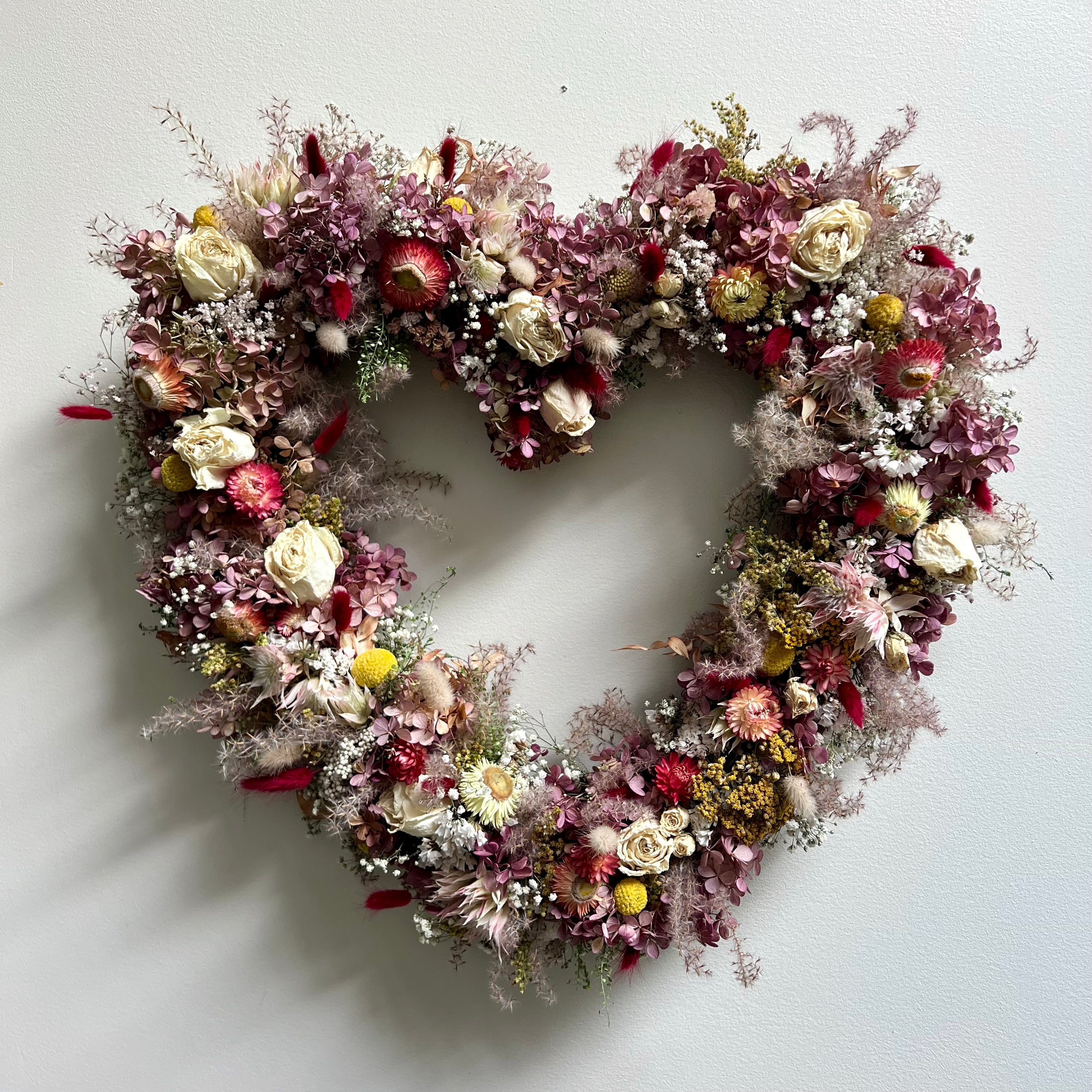Everlasting Heart Wreath – Bellaflora Studio